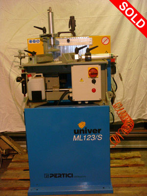 PERTICI MODEL: ML123S END MILLER